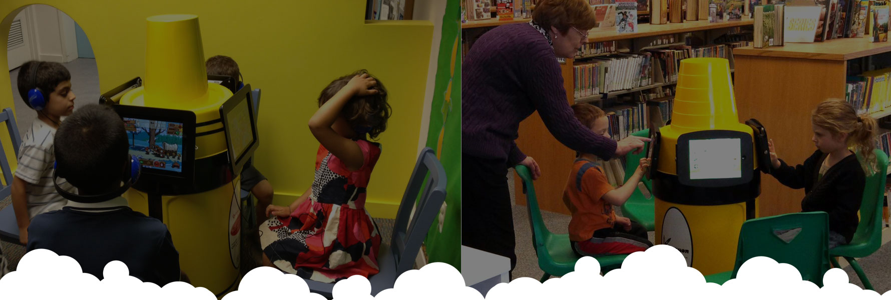 Reading Apps, iPad Kiosk Stands for kids, Interactive learning, e- learning